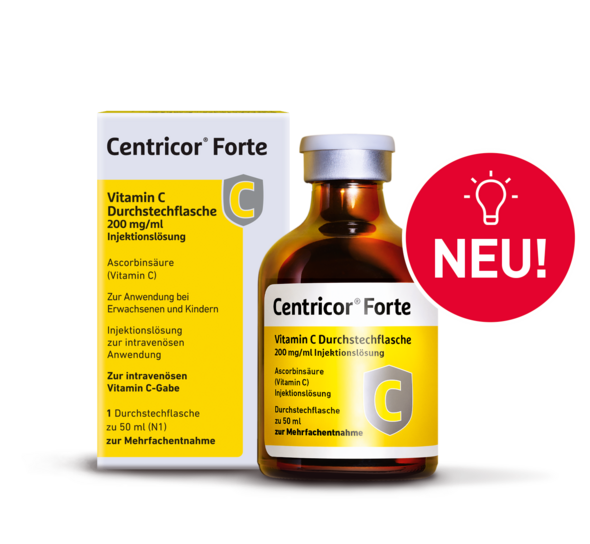 Wörwag Pharma DE: Centricor® Forte Durchstechflasche